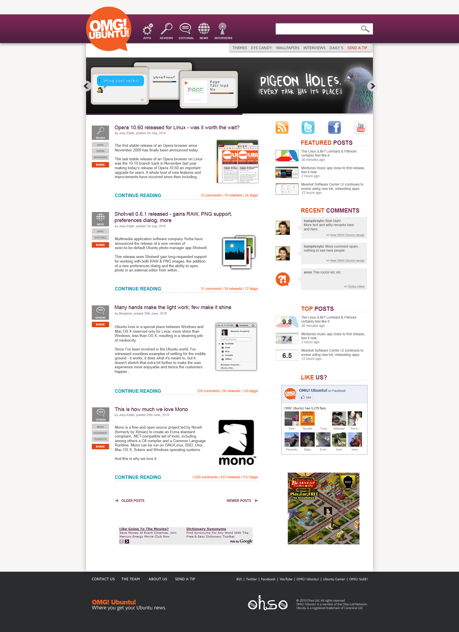 Designing the new OMG! Ubuntu! site - OMG! Ubuntu