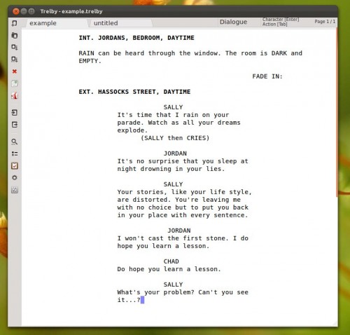 Open Source Screenwriting App for Linux Rises from the Dead - OMG! Ubuntu