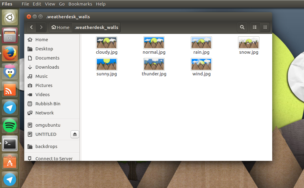 WeatherDesk Is a Weather Wallpaper Tool for Linux Desktops