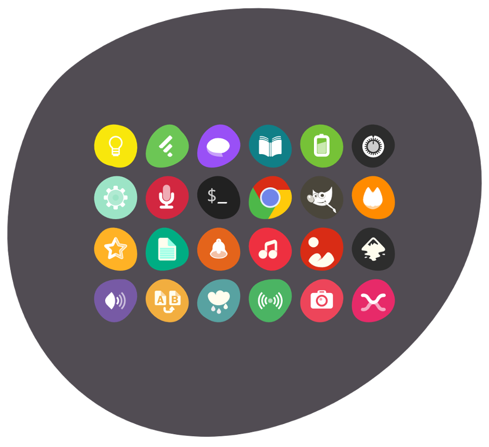 2 Very Colorful Linux Icon Themes, Both Newly Updated - OMG! Ubuntu