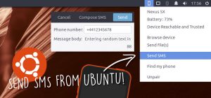KDE Connect Indicator Now Lets You Send SMS from the Ubuntu Desktop ...