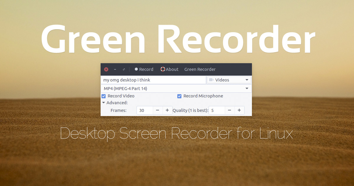 A Lightweight Screen Recorder for Linux (Updated) - OMG! Ubuntu
