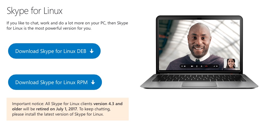 The Native Skype Linux App Will Stop Working July 1 - OMG! Ubuntu
