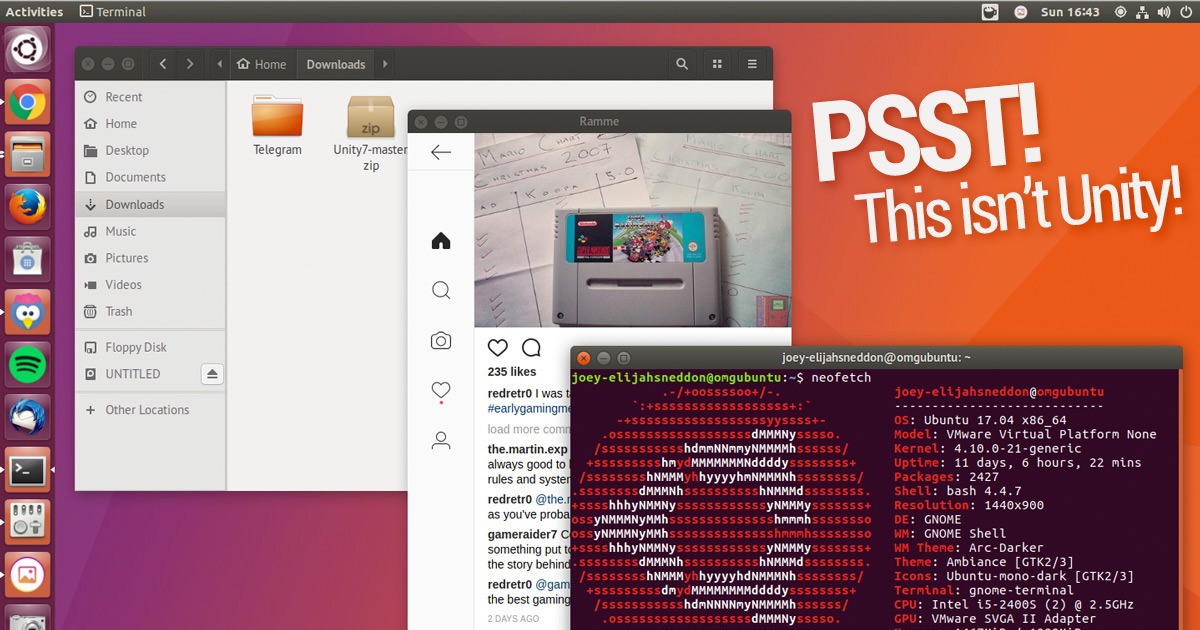 Make GNOME Shell Look Exactly Like Unity 7 with this Theme - OMG! Ubuntu