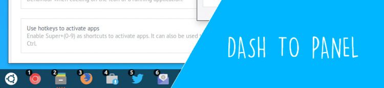 Gnome: Dash to Panel Actualizado con Window Peek y otras opciones ...
