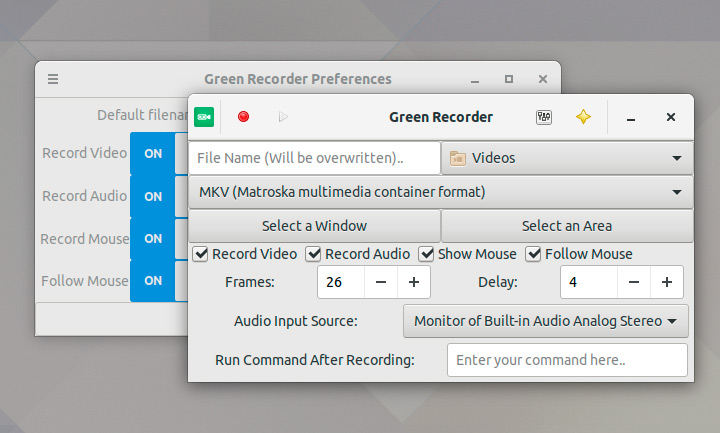 Green Recorder 3.0 Released, Lets You Export Screen Recordings to GIF ...