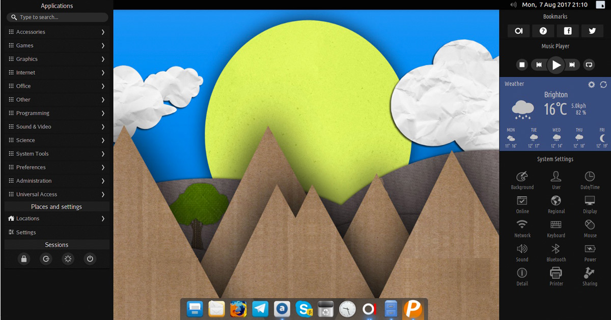 Hands On With Manokwari, a GNOME Desktop Shell Built Using HTML5 - OMG ...