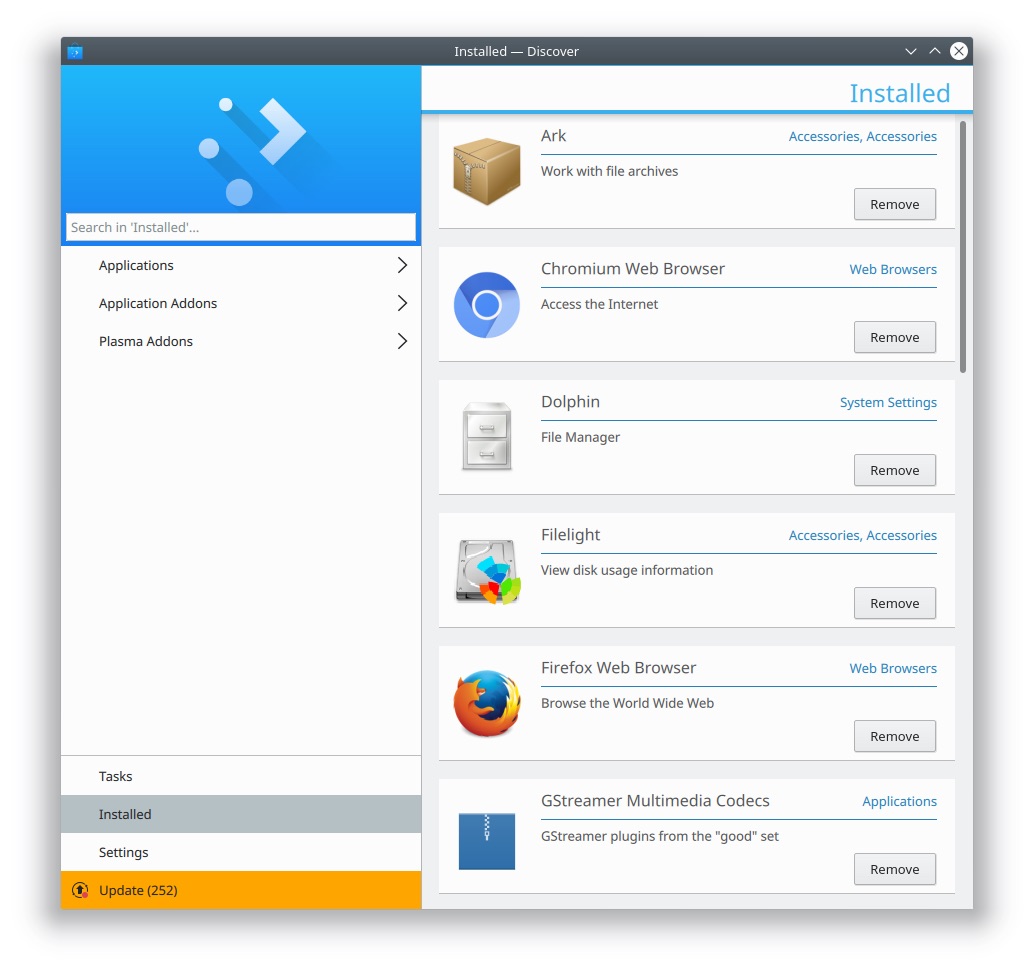 Discover, the KDE Software Center App, is Improving Nicely - OMG! Ubuntu!