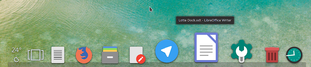 Latte Dock 0.8 Released with Widget Separators, Setup Sharing, More ...