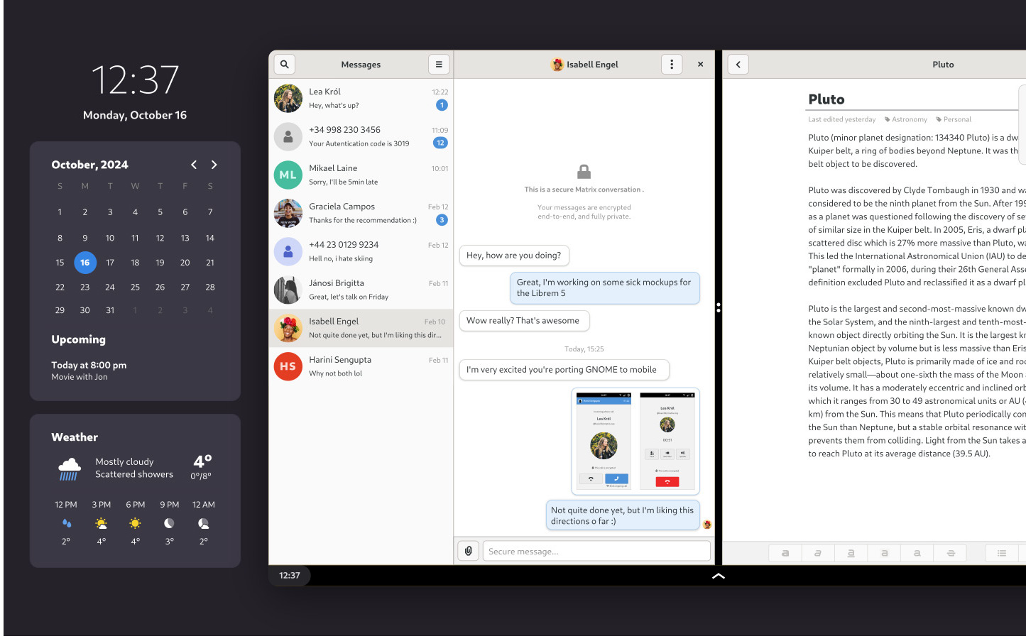 These Mockups Show How GNOME Would Look on a Tablet - OMG! Ubuntu