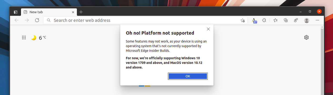 Microsoft Edge Now Supports Sync Features on Linux - OMG! Ubuntu