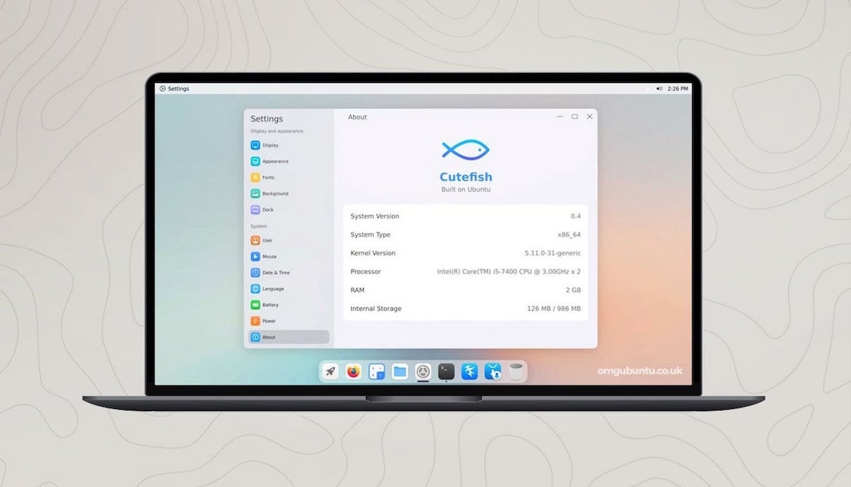 Cutefish OS 0.6 Beta Released with Lock Screen Controls, More Settings ...