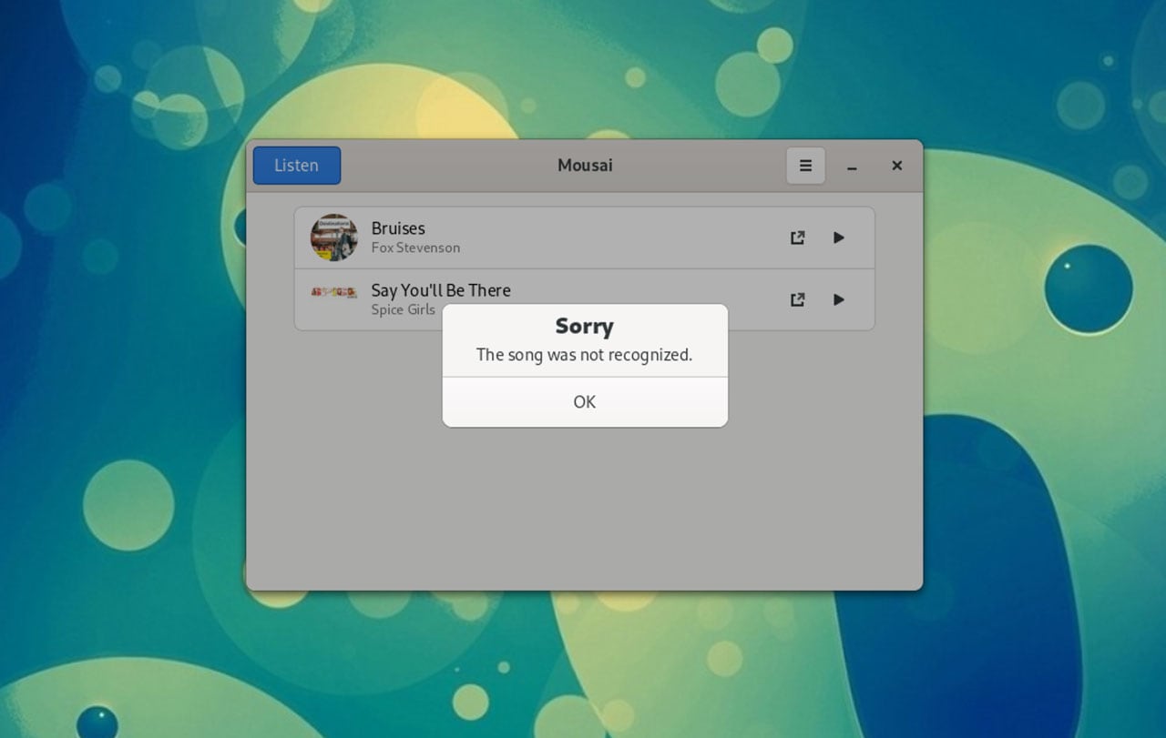 'Mousai' is Song Recognition App for Linux - OMG! Ubuntu