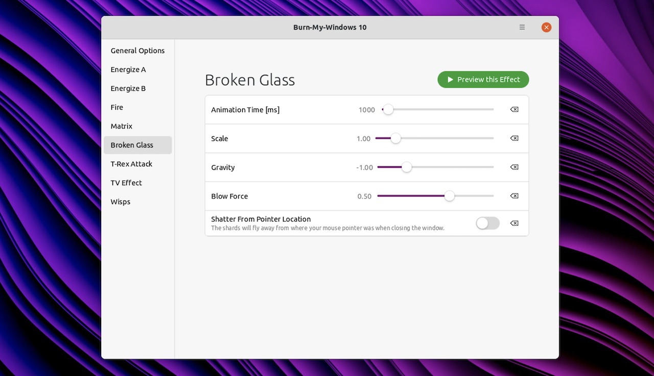 'Burn My Windows' Extension Adds Breaking Glass Effect & More Options ...