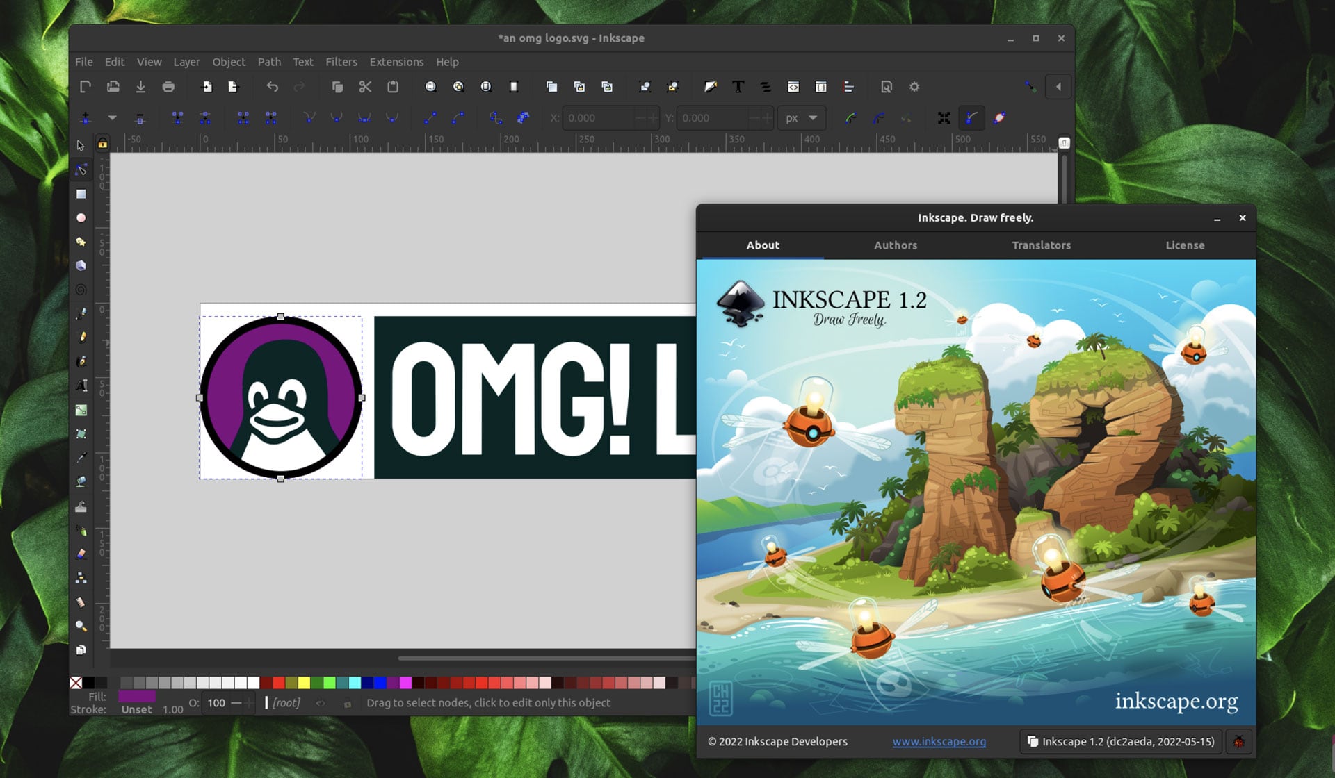 Inkscape Draw Freely Logo