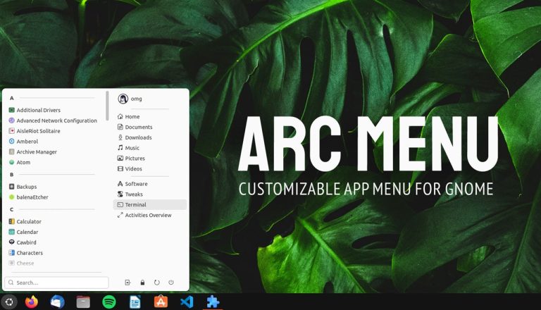 New Version of ArcMenu GNOME Extension Released - OMG! Ubuntu