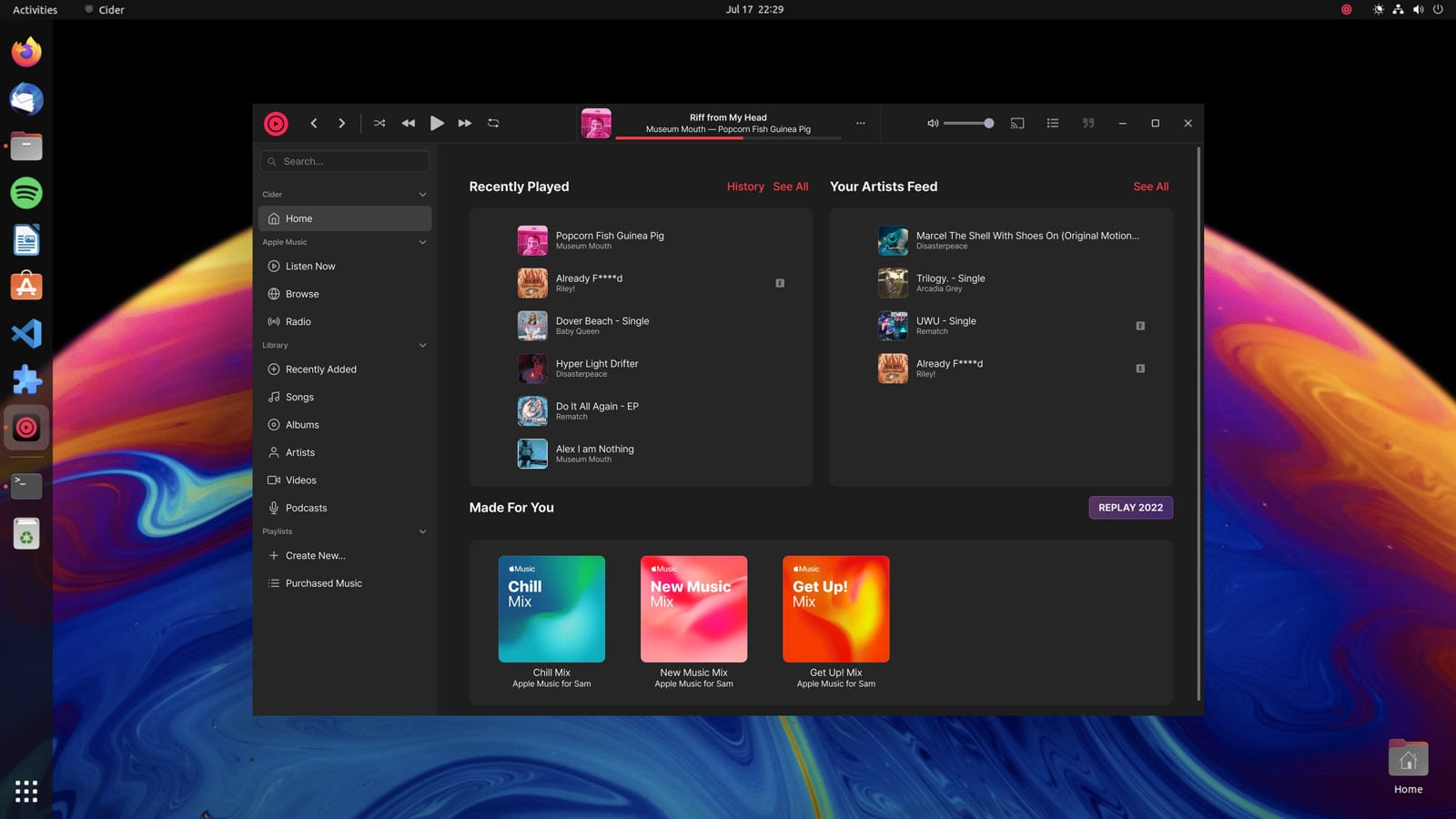 'Cider' is an Open Source Apple Music Client for Linux - OMG! Ubuntu