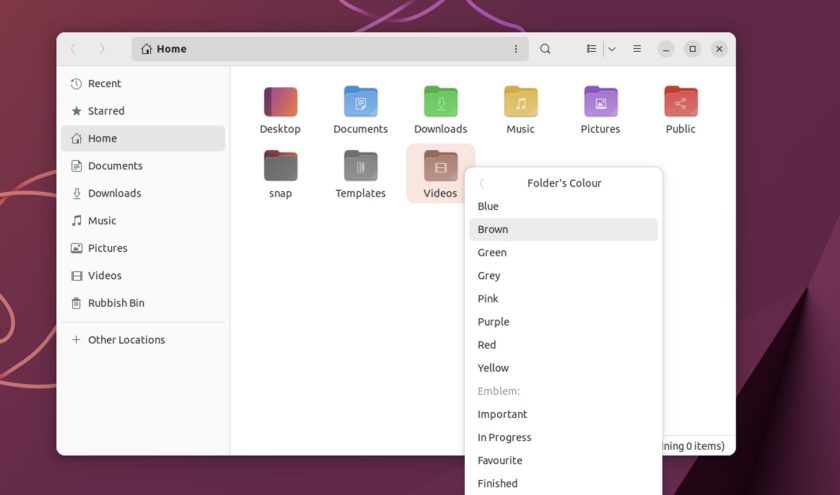 'Folder Color' Tool Adds Support for Ubuntu 22.10 - OMG! Ubuntu