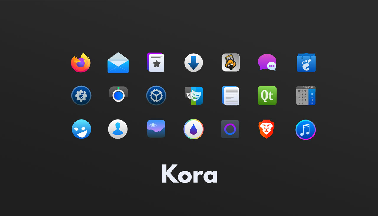 'Kora' Icon Set Gives Your Ubuntu Desktop a Classy New Look - OMG! Ubuntu