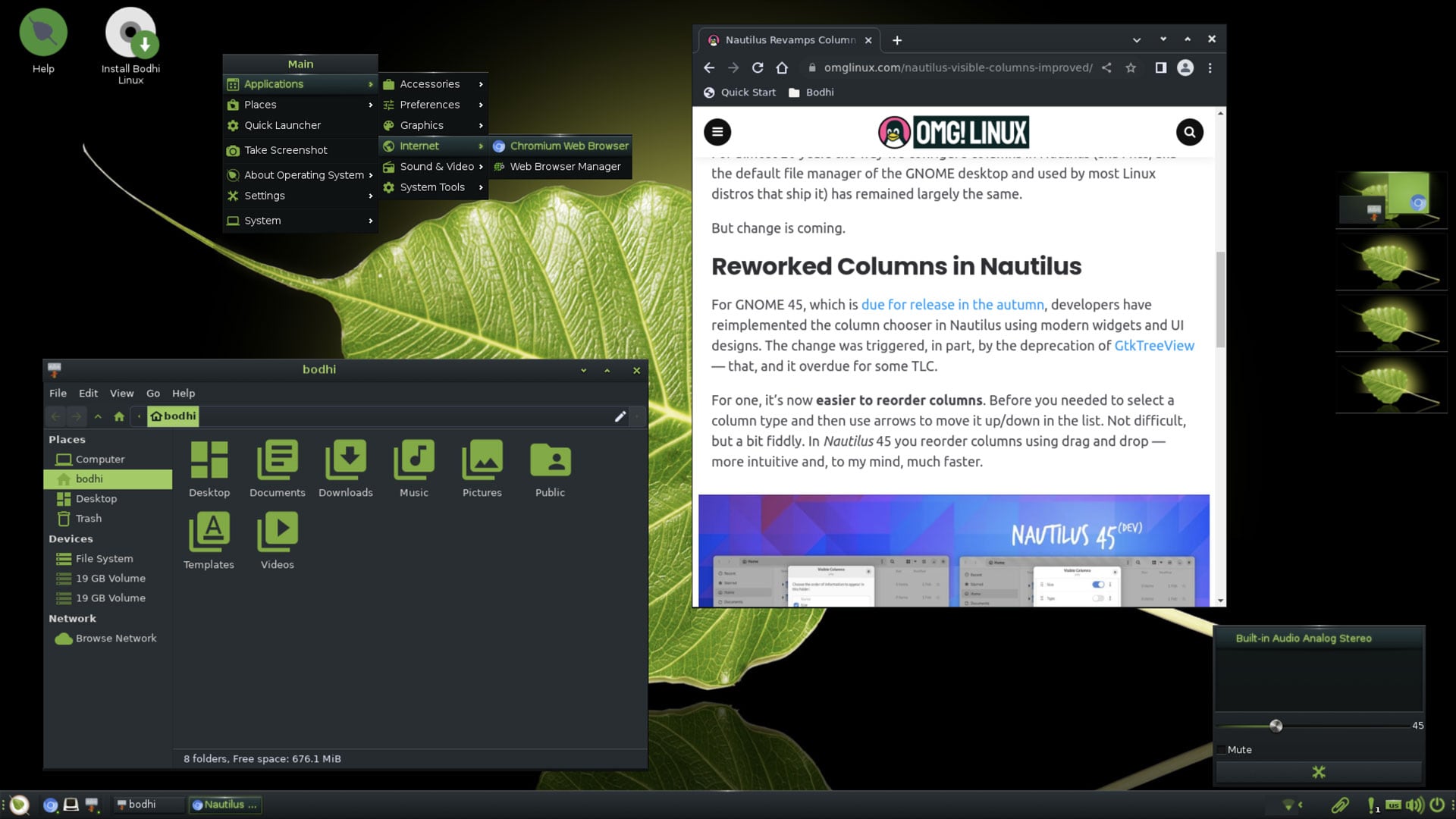 Bodhi Linux 7.0 Beta is Now Available for Testing - OMG! Ubuntu