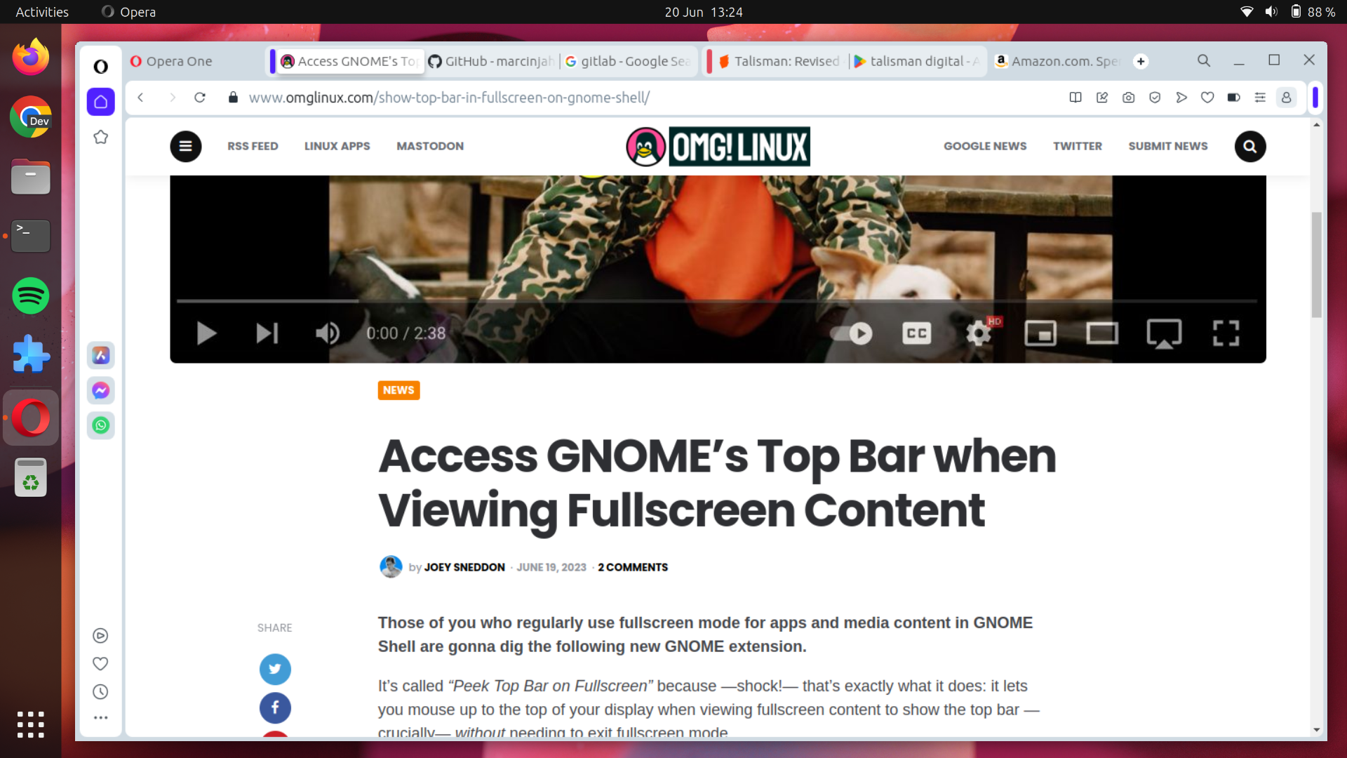 Opera One, an AI-infused Web Browser, Hits Linux - OMG! Ubuntu