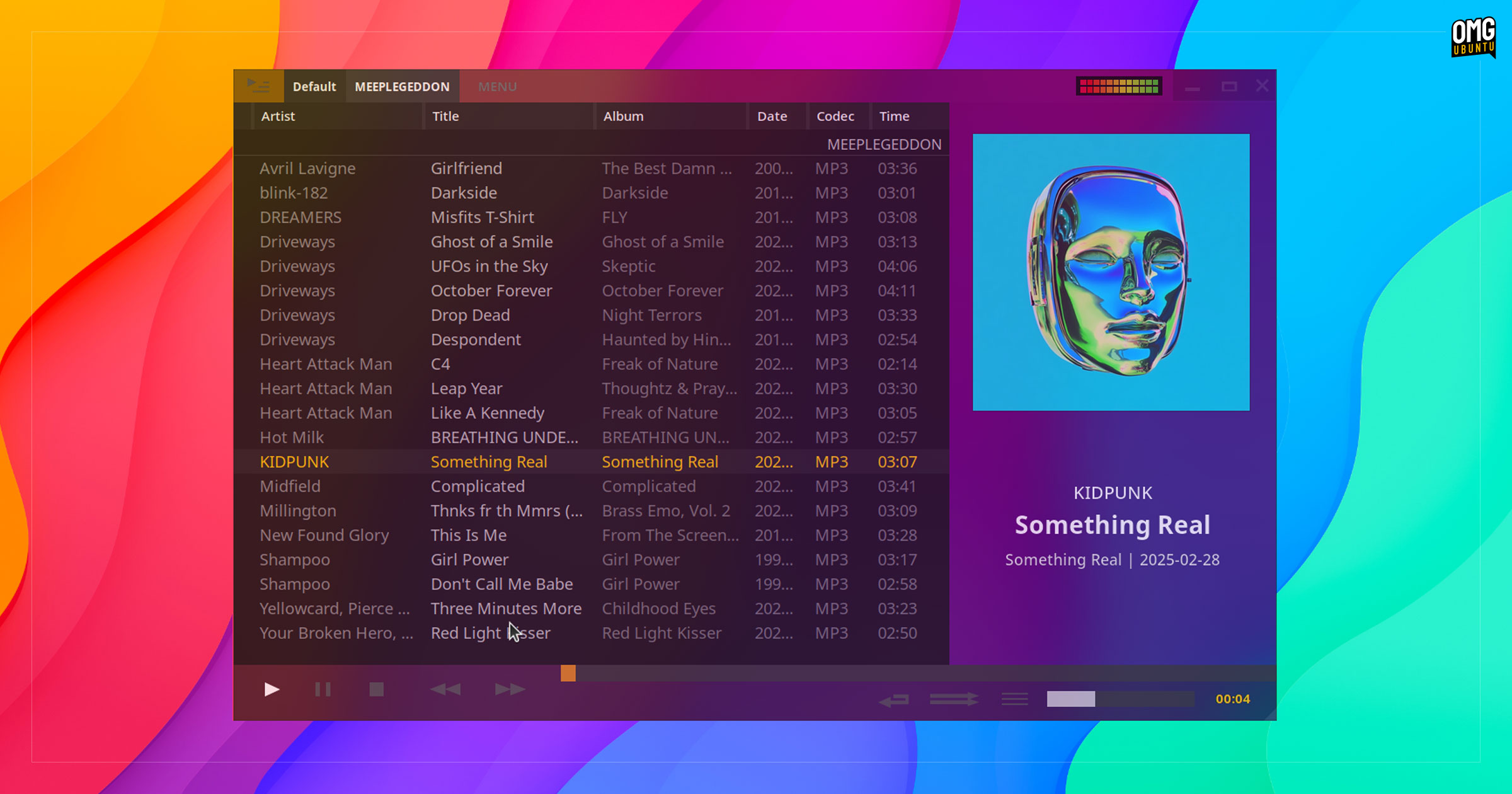 Tauon Music Player Adds Slick Transparency Mode for Linux - OMG! Ubuntu