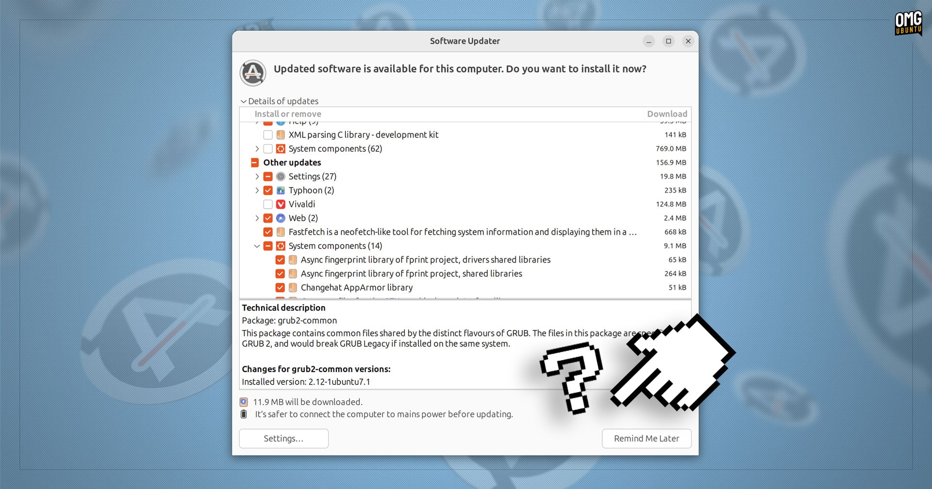 Ubuntu Fixes Vanishing Install Button in Software Updater - OMG! Ubuntu