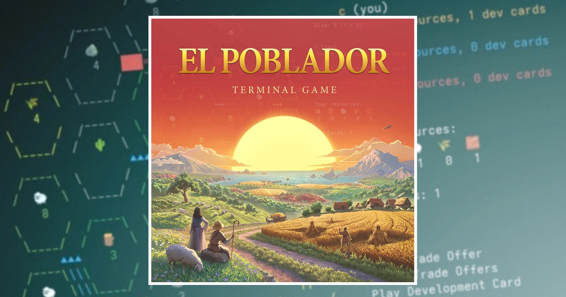 Play Catan in your terminal with El Poblador, a TUI clone - OMG! Ubuntu